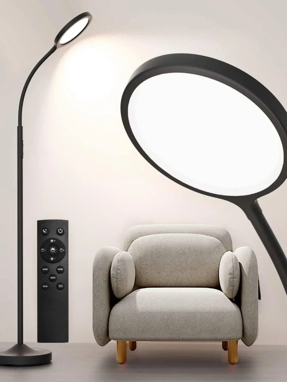 The Unbranded Brand | Accents | Floor Lampsuper Bright Dimmable Led ...